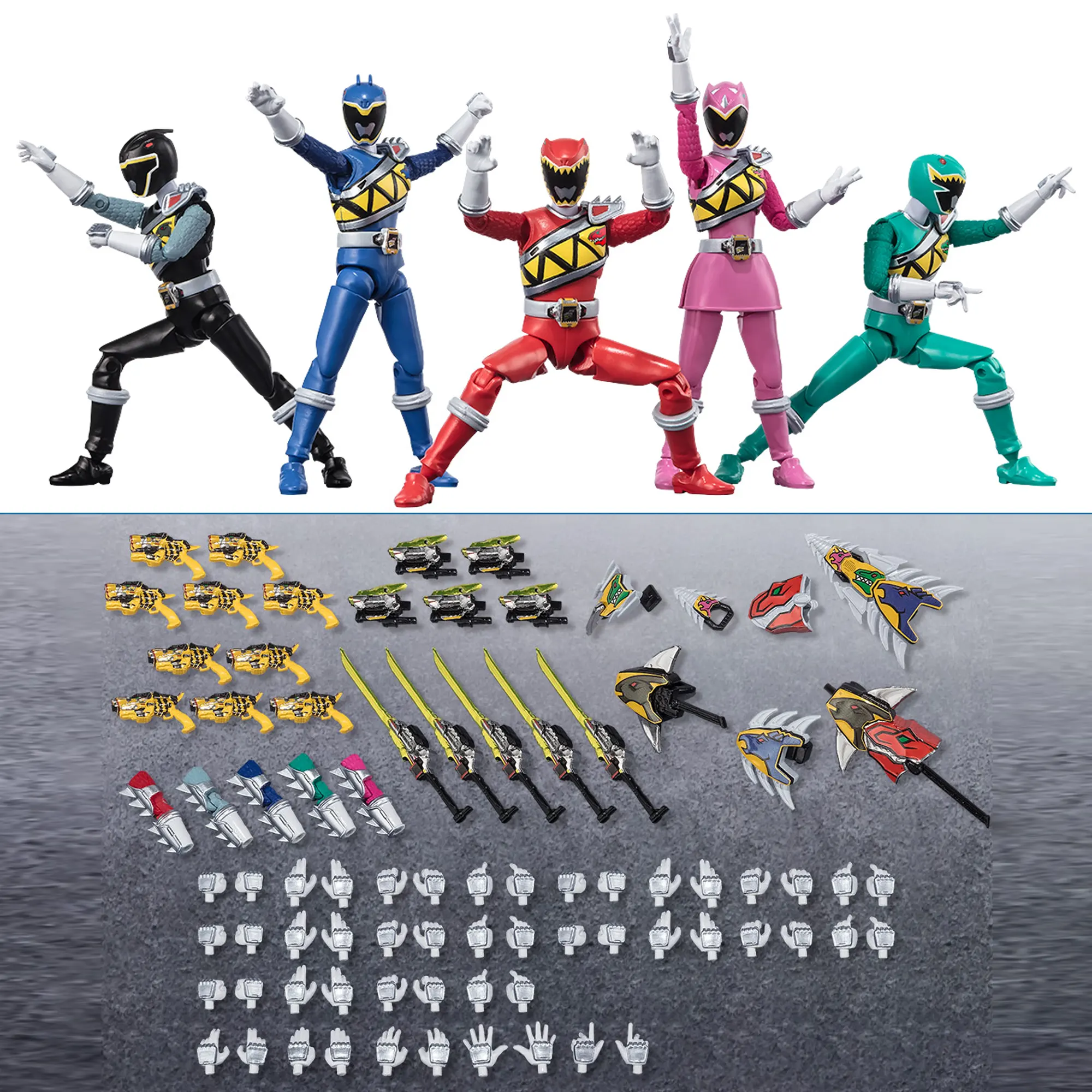 Super Sentai Kyoryuger Rangers Kyoryu Blue: DINO CHARGE BLUE RANGER