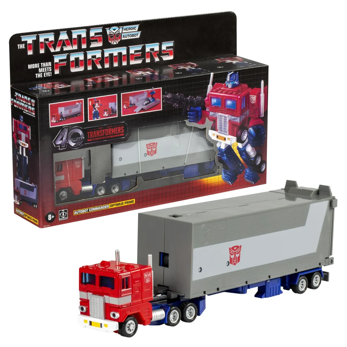 (IN STOCK – CLEARANCE) HASBRO G0153 40th Anniversary Retro G1 Optimus ...